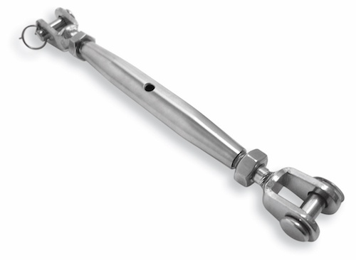 What is the difference between turnbuckles and bottlescrews?